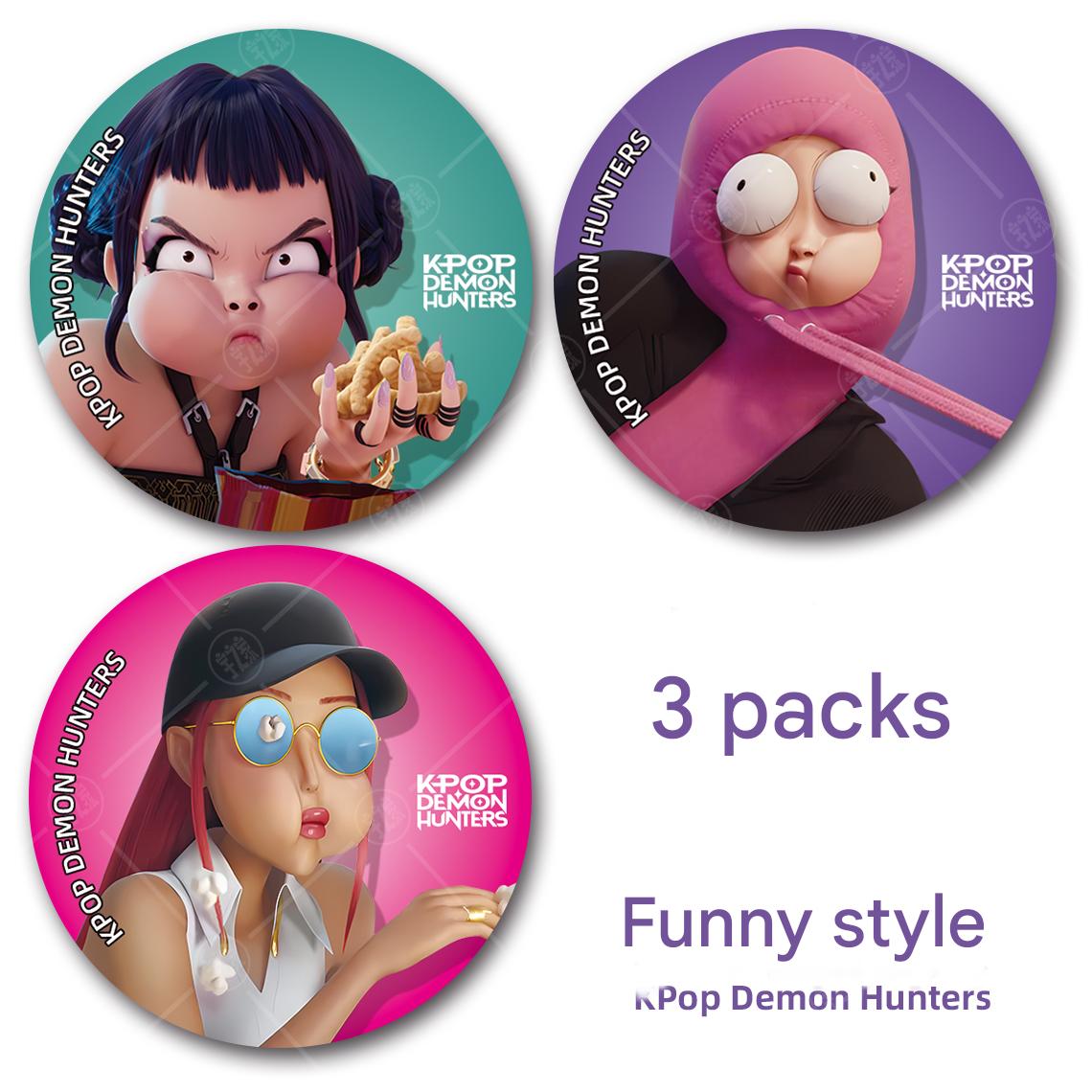KPop Demon Hunters Badge – Xtra Mart